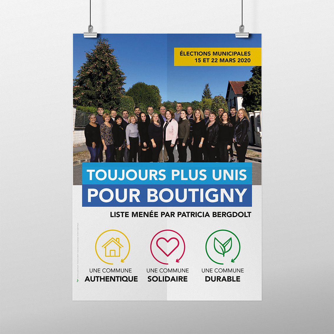 Affiche election municipales 2020 Boutigny sur essonne - Communication ...